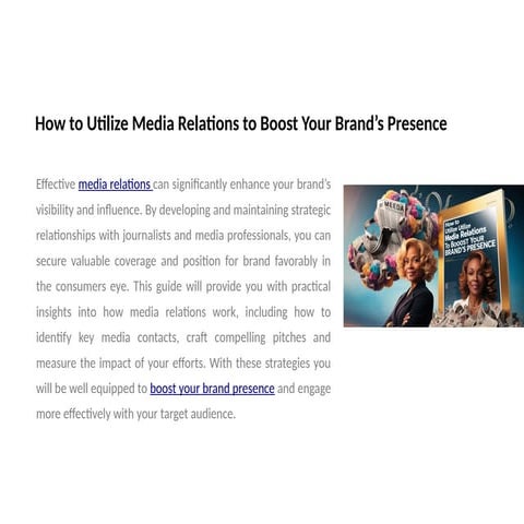 Understanding how media works | PPTX