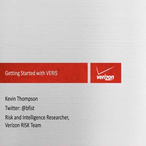 How to VERISize v2 - BSidesQuebec2013 | PPTX