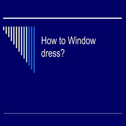 How to window_dress[1] | PPT