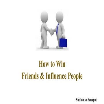 How to win friends and influence people | PDF
