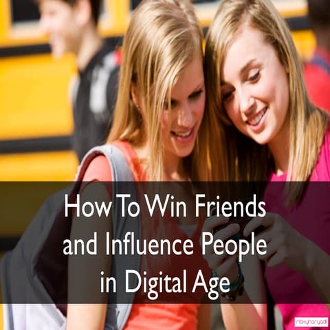 How To Win Friends and Influence People in The Digital Age (Indonesian ...