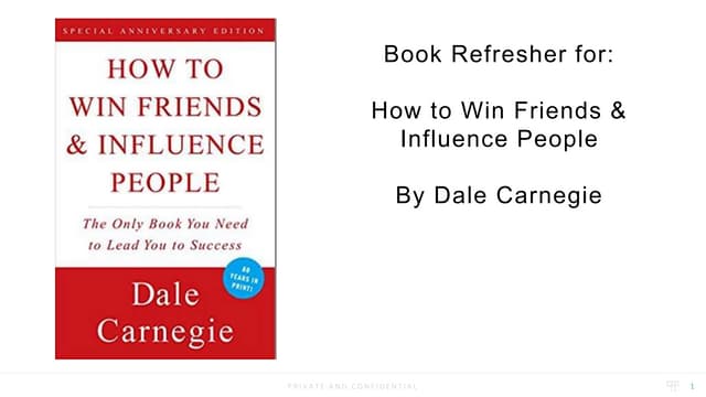 How to win friends and influence people | PPTX