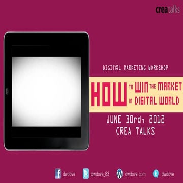 How to win the market in digital world | PDF | Marketing and ...