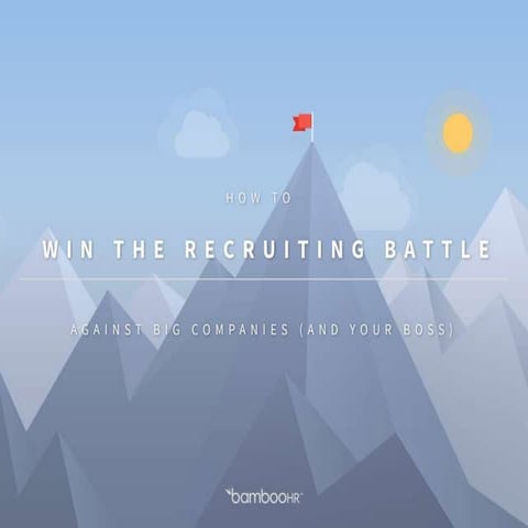 How to Win the Recruiting Battle | PPTX