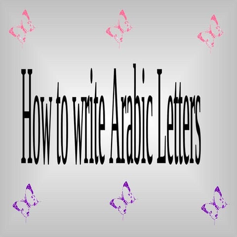 How To Write Ppt
