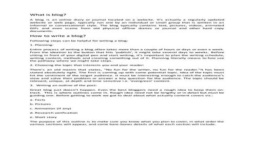 9 best blog writing templates