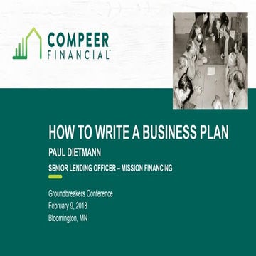 How to write a business plan | PPT