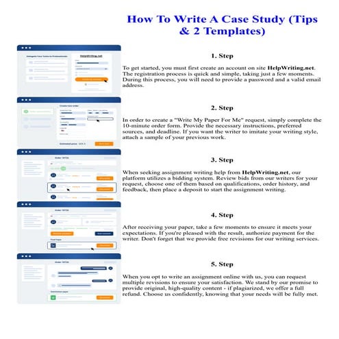 How To Write A Case Study (Tips 2 Templates) | PDF