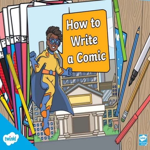 Elements of a Comic - | PPTX