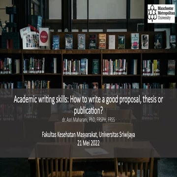 How to write a good proposal_manuscript and disertation.pptx