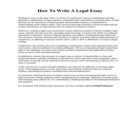 Legal Essay Structure.pdf