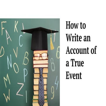 How to Write an Account of a True Event.pdf