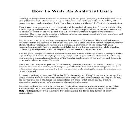Write An Analytical Essay.pdf