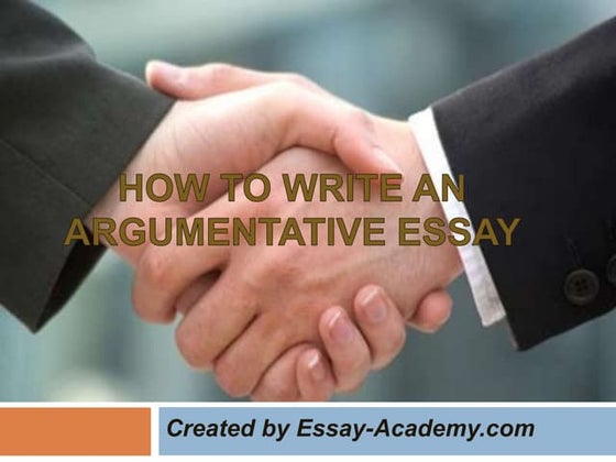 Argumentative essay topics | PPTX