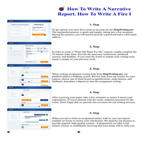 How To Write A Narrative Report. How To Write A Fire I | PDF