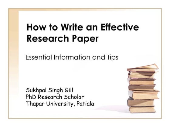 writing_the_research_paper.ppt