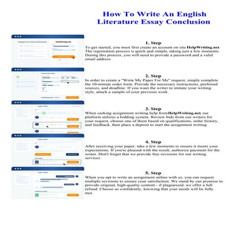 How To Write An English Literature Essay Conclusion | PDF | Celebrity ...