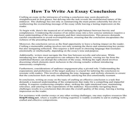 How To Write An Essay Conclusion.pdf