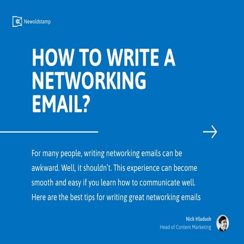 How to Write a Networking Email | PDF | Computer Networking | Computing