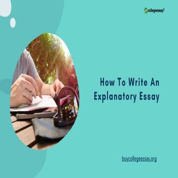 How to write an explanatory essay | PPTX