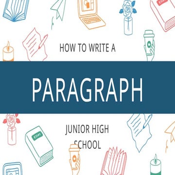 How to write simple paragraph for beginner | PPT