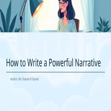 How to Write a Powerful Narrative.pptx 1 | PPTX