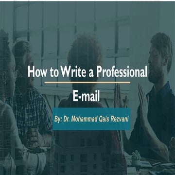 How to Write a Professional Email: Structure and Tips.pptx