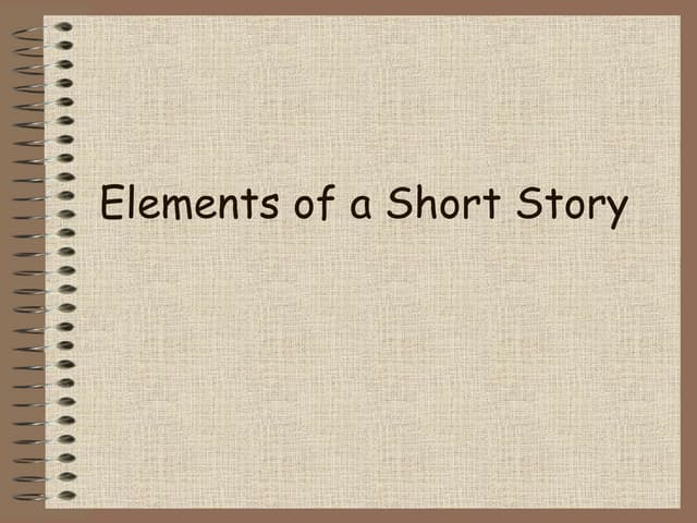 Short Story Powerpoint | PPT | Fiction | Books and Literature