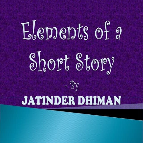 How to write a short story | PPT