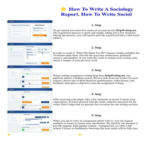 How To Write A Sociology Report. How To Write Sociol | PDF
