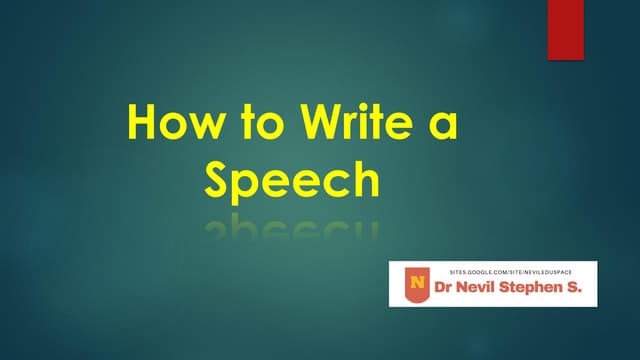Oral Communication-Lesson 12-Principles of Effective speech writing.pptx