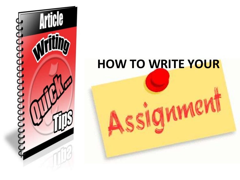 How To Write Assignment how-to-write-assignment