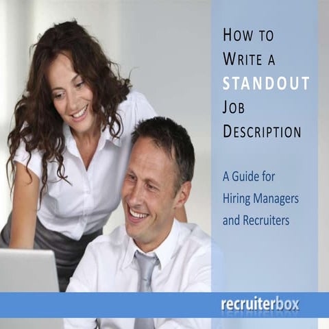 How to write a standout job description | PPT
