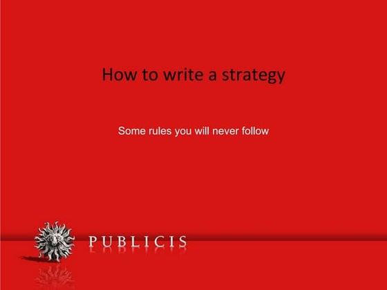Writing Strategies | KEY