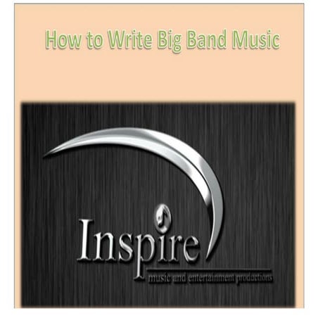 How To Write Big Band Music | PPT