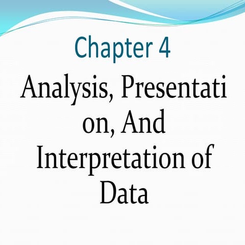 How to write chapter 4 sy '11'12 | PPT