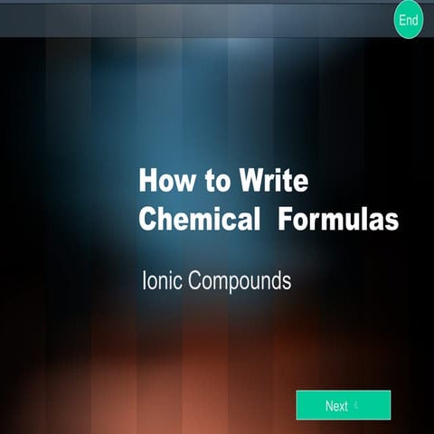 How to Write Chemical Formulas.pptx SDFfdvdsdssc | PPTX