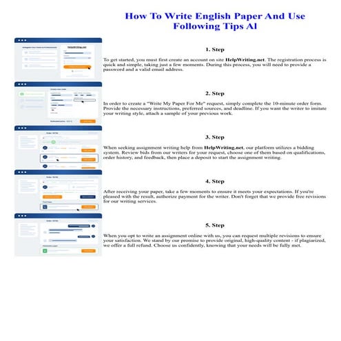 How To Write English Paper And Use Following Tips Al | PDF | Freelance ...