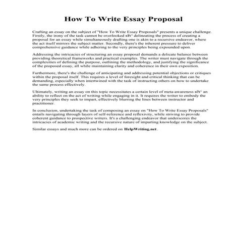 How To Write Essay Proposal.pdf
