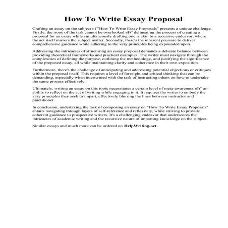 How To Write Essay Proposal.pdf