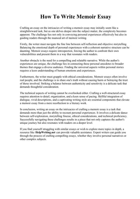 Examples Of Personal Narrative Essays.pdf | Poetry | Books and Literature