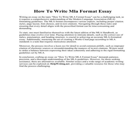 How To Write Mla Format Essay.pdf
