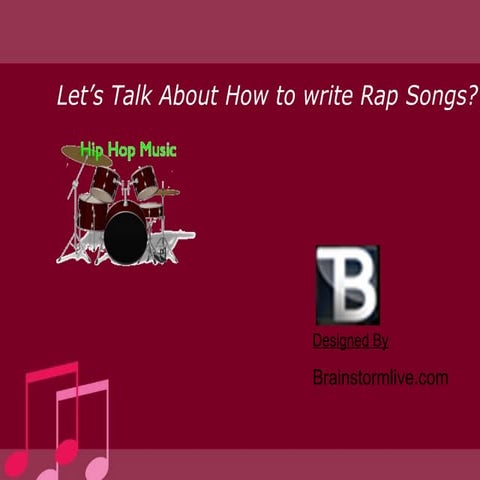 How to write rap songs | PPT