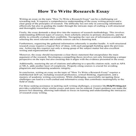 How To Write Research Essay.pdf