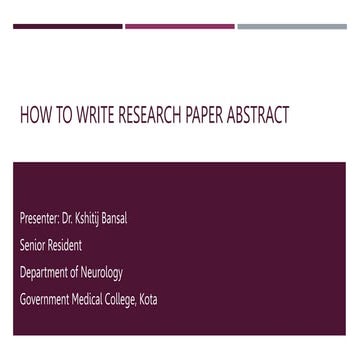 How to write research paper abstract.pptx