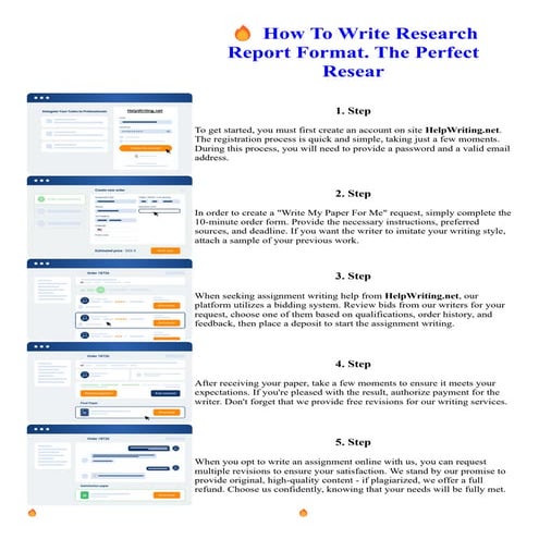 How To Write Research Report Format. The Perfect Resear | PDF