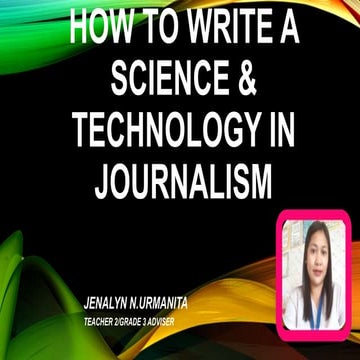 how to write sci-tech.pptx | Science