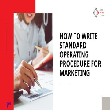 How to Write a Standard Operating Procedure (SOP) for Marketing | PPTX