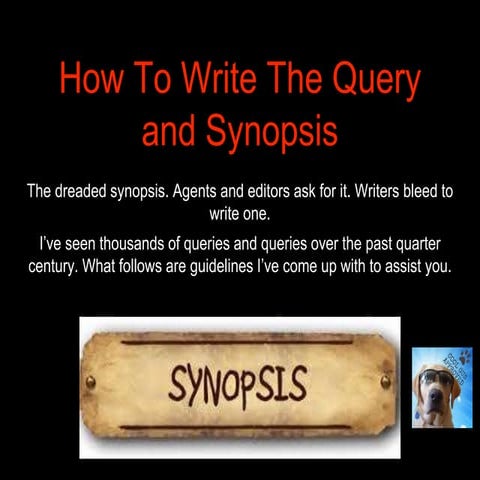 How to Write the Query and Synopsis | PPTX