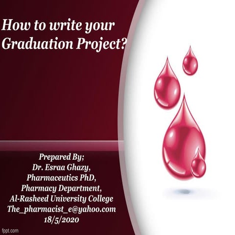 How to write your Graduation Project | PDF